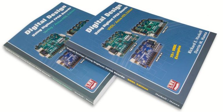 Book - Digital Design (VHDL) using Digilent FPGA Boards - Robot R Us