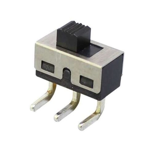 SS-12D06 3A 250VAC SPDT Slide Switch with right angle pin - Robot R Us
